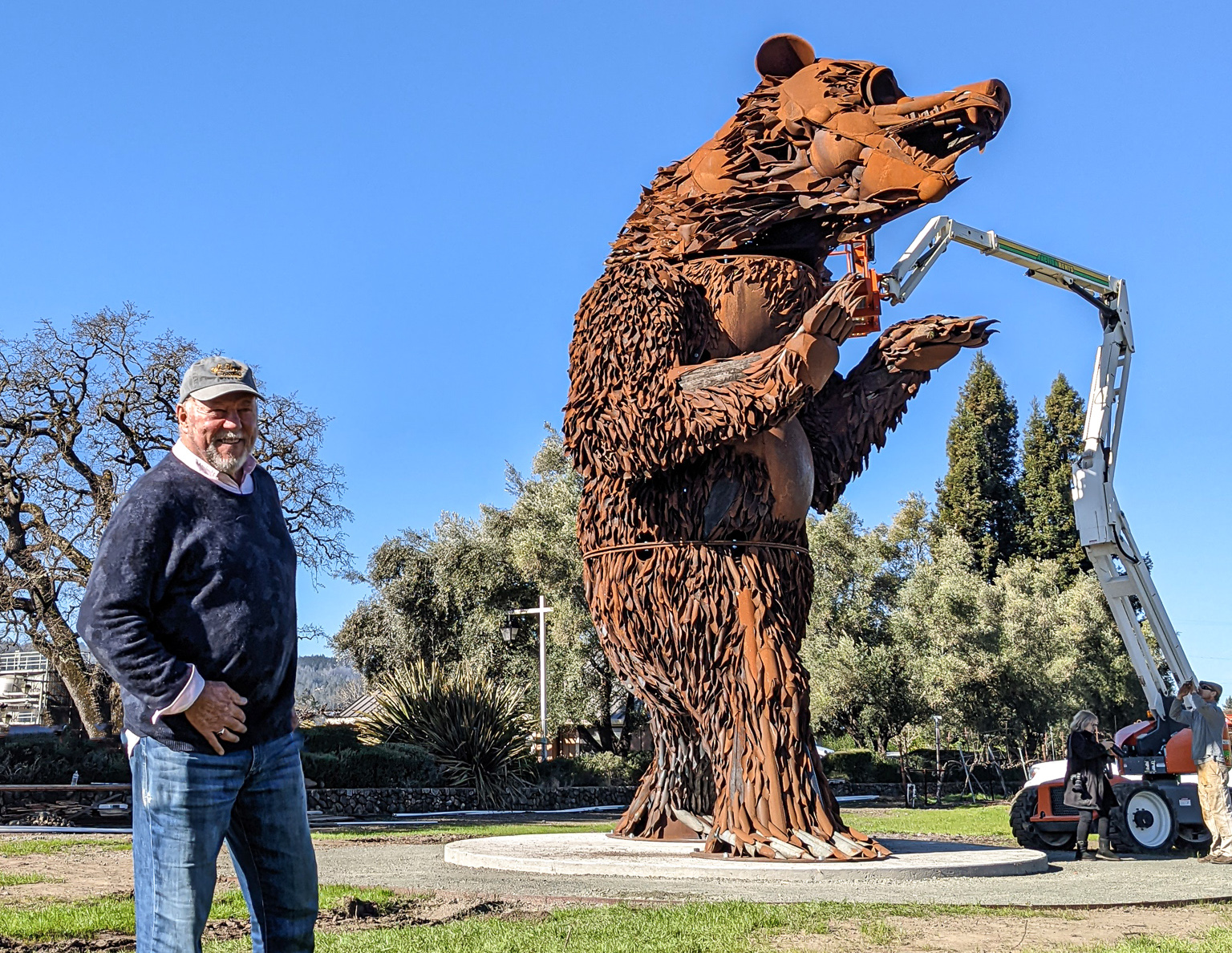 Giant Bear (Sculpture) Spotted in Kenwood | Bohemian | Sonoma & Napa ...