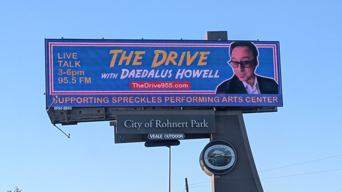 Roadside Attraction, a Braggadocious Billboard | Bohemian | Sonoma ...